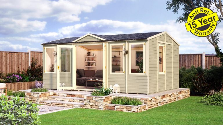 Pressure Treated Grandmaster Clockhouse Garden Room