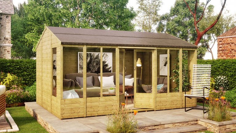 Tongue and Groove Apex Summerhouses | Project Timber